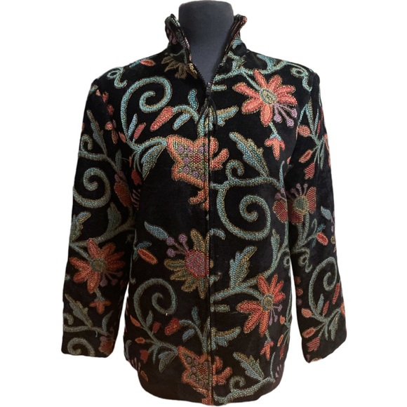 Vintage | Jackets & Coats | Vintage Tapestry Jacket | Poshmark
